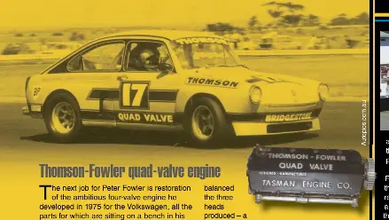 Thomson-Fowler quad-valve engine - PressReader