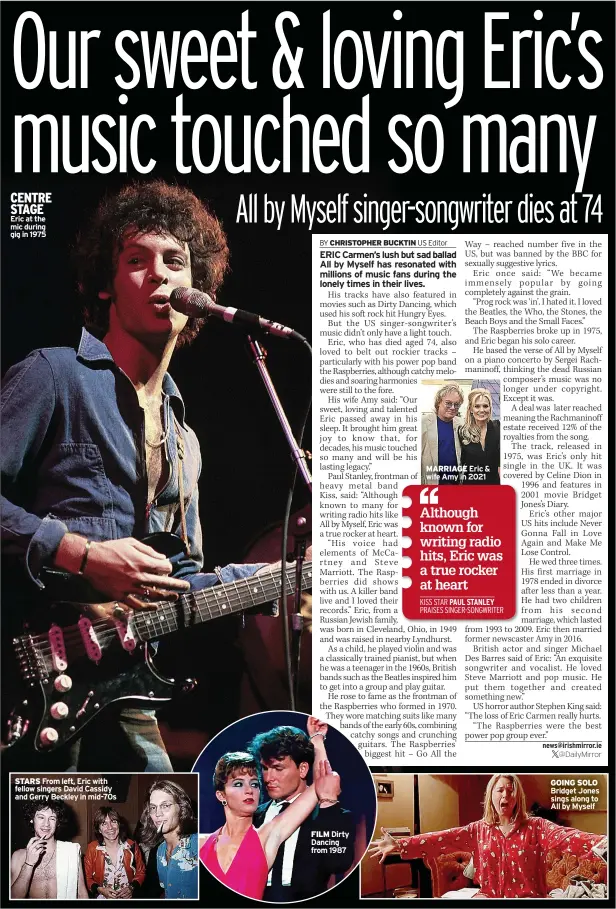 Our sweet & loving Eric’s music touched so many - PressReader