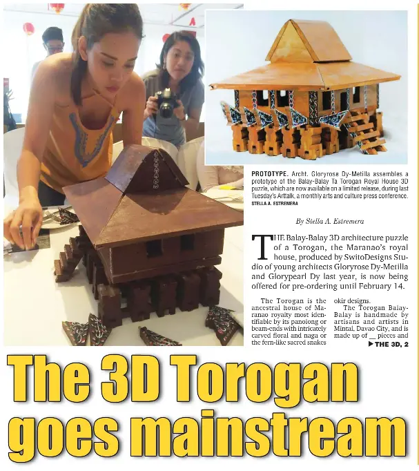 The 3D Torogan goes mainstream - PressReader