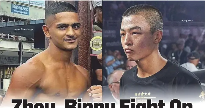 Zhou, Binnu Fight On - PressReader