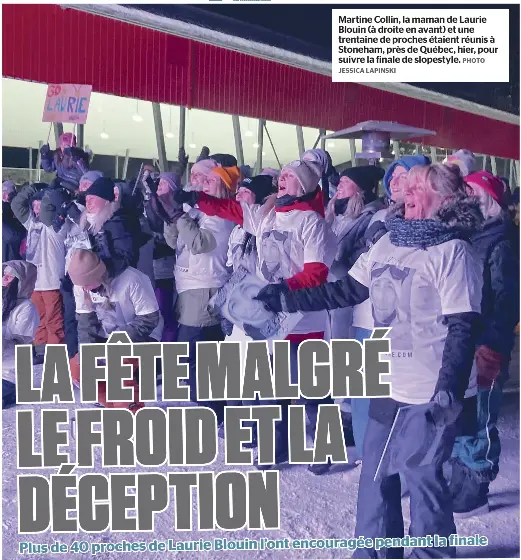 LA FÊTE MALGRÉ LE FROID ET LA DÉCEPTION - PressReader