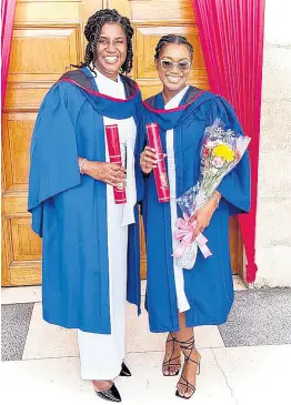 Mother, daughter graduate from UWI with law degrees - PressReader