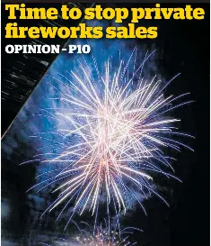 Time to stop private fireworks sales - PressReader