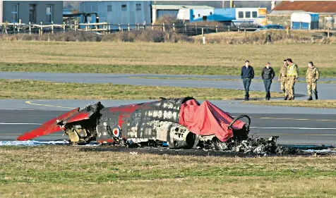 Red Arrows engineer killed and pilot injured as plane crashes - PressReader