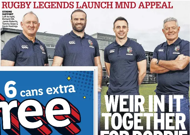 WEIR IN IT TOGETHER FOR DODDIE - PressReader