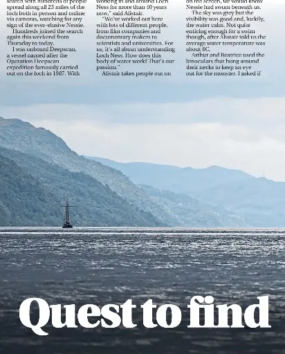 On the hunt for Nessie - PressReader