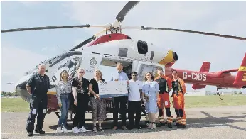 Firm thanks charity for saving employee’s life - PressReader