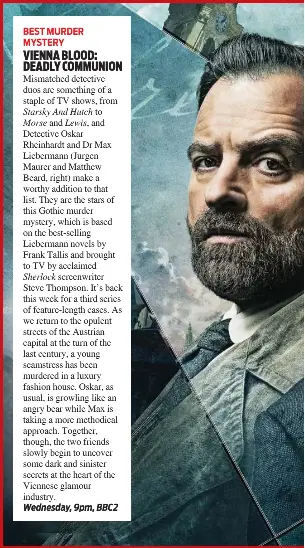 VIENNA BLOOD: DEADLY COMMUNION - PressReader