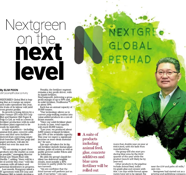 Nextgreen on the next level - PressReader