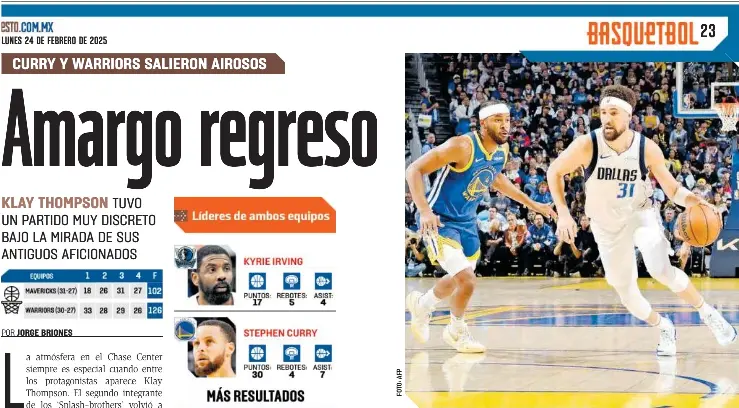 Amargo regreso - PressReader
