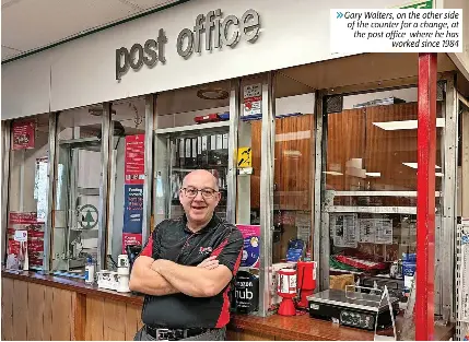 Once the UK’s youngest postmaster, Gary’s still going strong 40 years ...