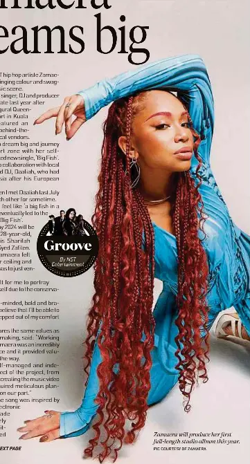 Zamaera dreams big - PressReader