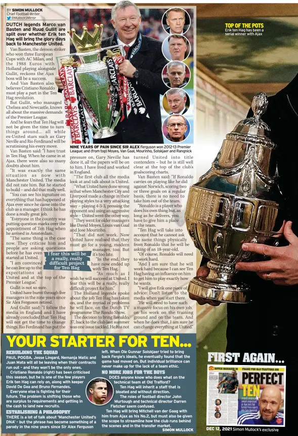 REBUILDING OF OLD TRAFFORD - PressReader