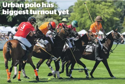 Urban polo has biggest turnout yet - PressReader