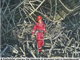 More than 100 killed in wedding fire in Iraq - PressReader