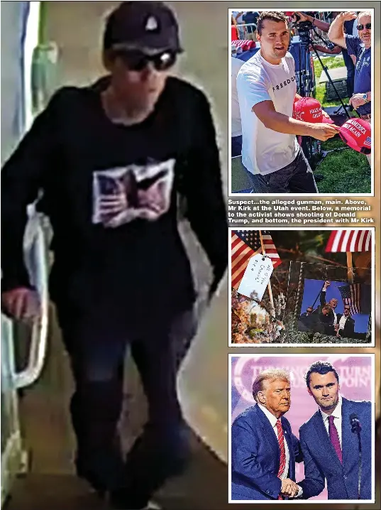 Manhunt for Kirk assassin tracks escape from rooftop sniper’s nest as murder weapon found ...