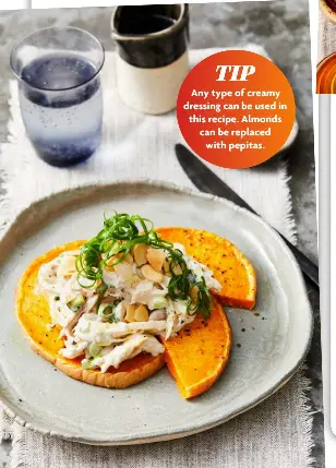 Roast Pumpkin with Chicken Salad - PressReader