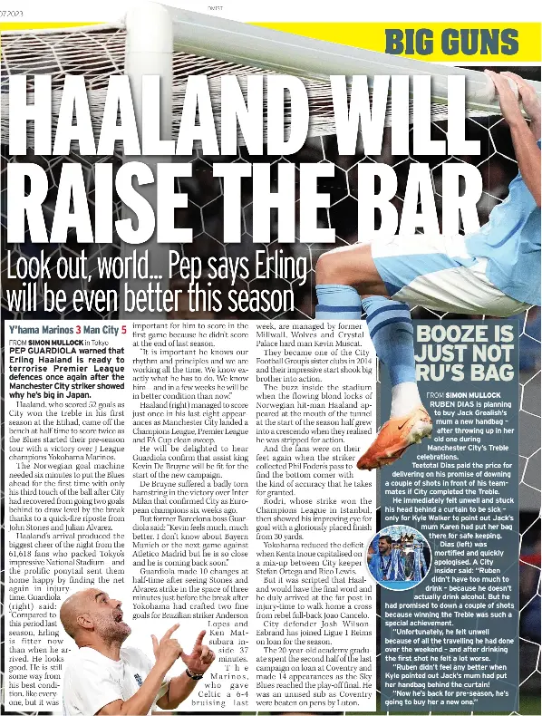 HAALAND WILL RAISE THE BAR - PressReader