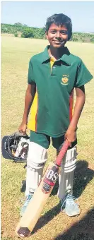 Cricket star on the rise - PressReader