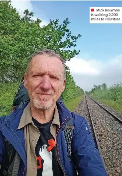 2,200-mile walk to raise Palestinia­n struggles awareness - PressReader