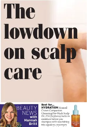 The lowdown on scalp care - PressReader