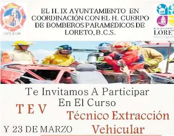 Capacitará­n sobre extracción vehicular - PressReader