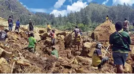 UN warns of disease risk after PNG landslide - PressReader