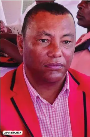 Greeff promises Bonnington South continued progress - PressReader