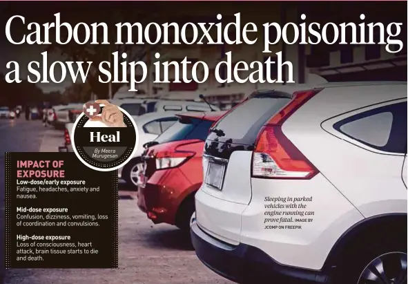 Carbon monoxide poisoning a slow slip into death - PressReader