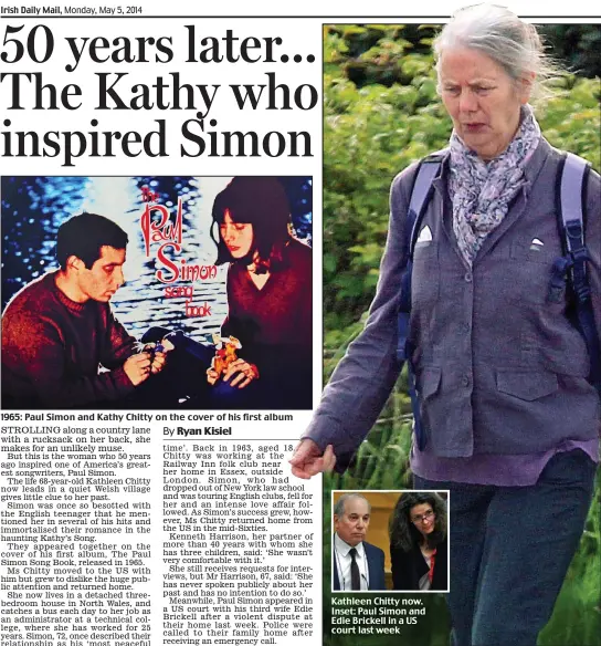 50 years later... The Kathy who inspired Simon - PressReader