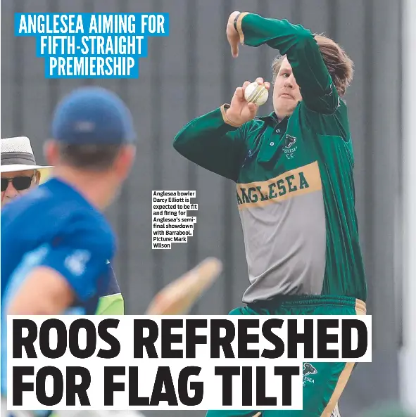 ROOS REFRESHED FOR FLAG TILT - PressReader