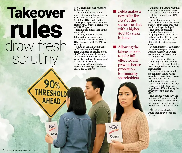 Takeover rules draw fresh scrutiny - PressReader