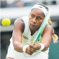 Gauff sets sights on quarters - PressReader