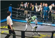 Unitree robots show off skills in kickboxing contest - PressReader