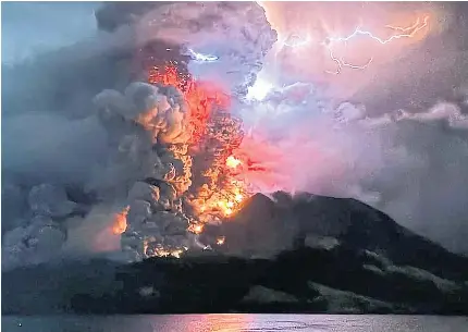 Thousands evacuated as volcano erupts - PressReader