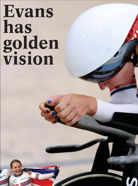 Evans has golden vision - PressReader