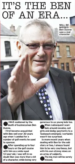 IT’S THE BEN OF AN ERA... - PressReader