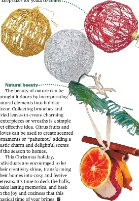 Crafting Christmas cheer: A Cebuano celebratio­n of DIY holiday decor - PressReader