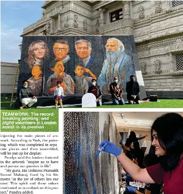 Wrapping up a Guinness world record for artwork - PressReader
