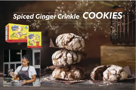 COOKIES Spiced Ginger Crinkle - PressReader
