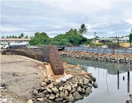 How Nasese Bridge works are progressin­g - PressReader