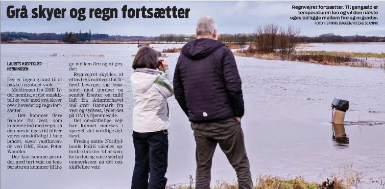 Grå skyer og regn fortsætter - PressReader