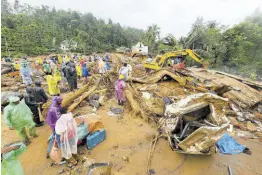 Rescuers search through mud as deaths rise to 151 in landslides ...