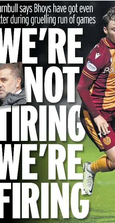 WE’RE NOT TIRING WE’RE FIRING - PressReader