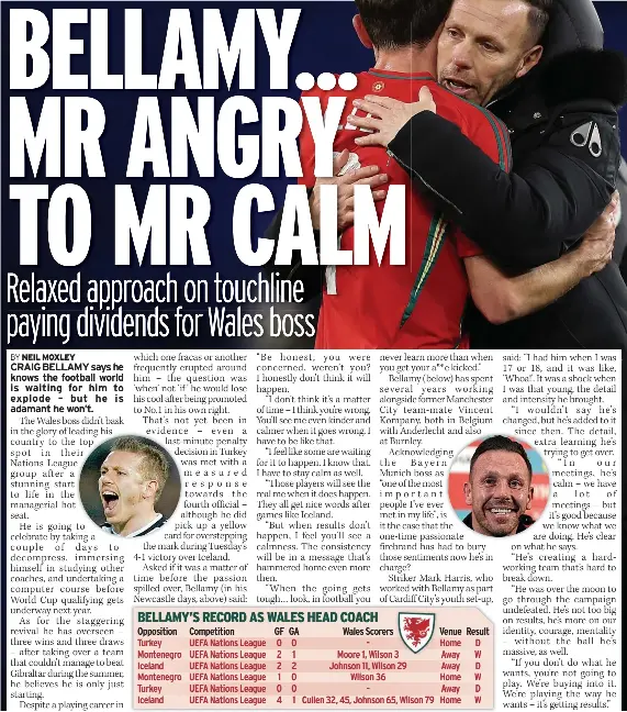 BELLAMY... MR ANGRY TO MR CALM - PressReader