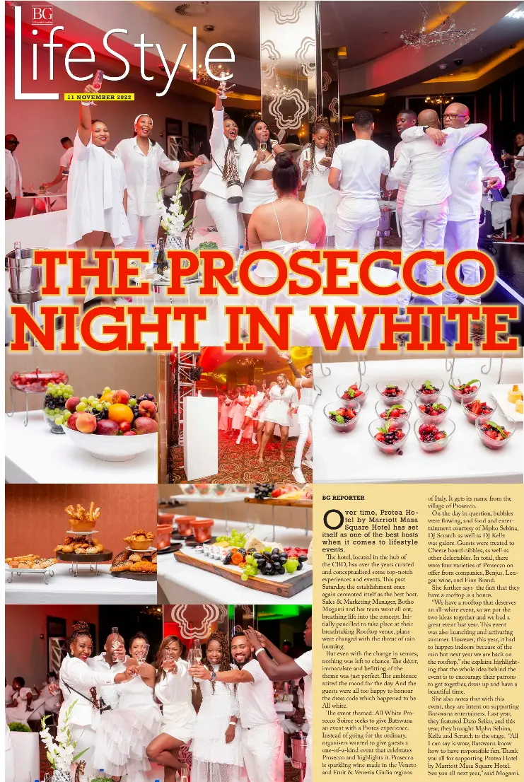 THE PROSECCO NIGHT IN WHITE - PressReader