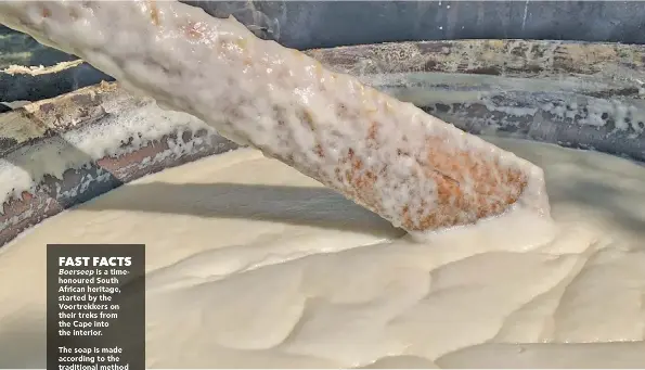 Boerseep: a labour of love inspired by ouma - PressReader