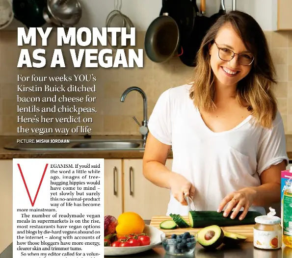 YOU writer’s month as a vegan - PressReader