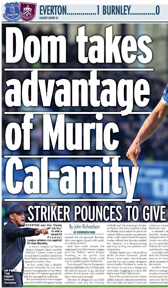 Dom takes advantage of Muric Cal-amity - PressReader