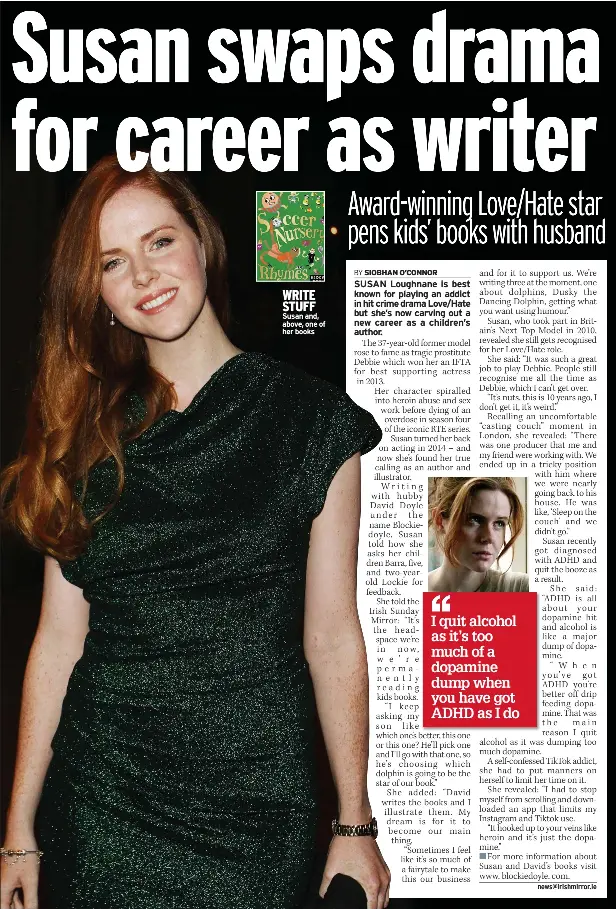 Susan swaps drama for career as writer - PressReader